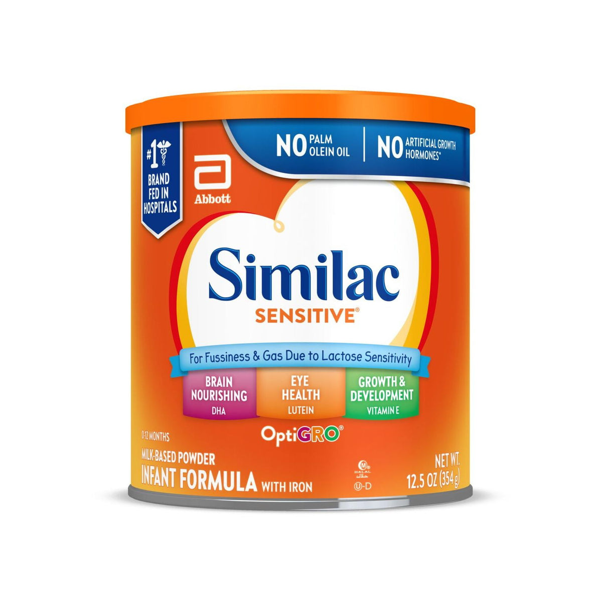 Similac Sensitive, Fórmula en Polvo para Bebés, Lata de 355 ml ...